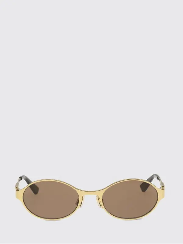 Bottega Veneta Dash Metal Sunglasses - Gold