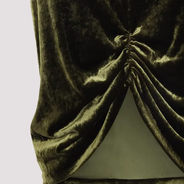 Valentino Garavani Viscose Midi Skirt - Green