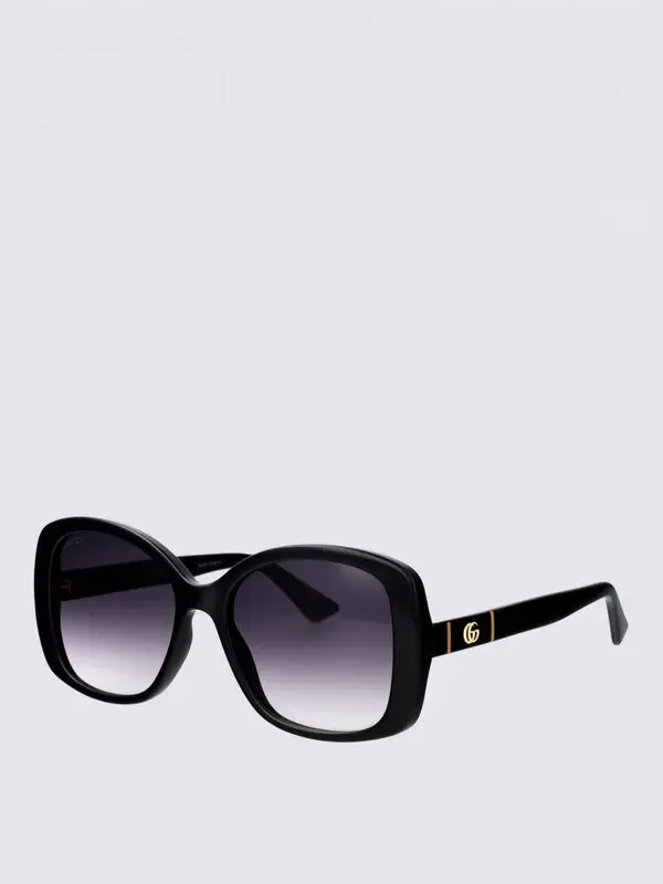 Gucci Gg0762s Acetate Sunglasses - Black