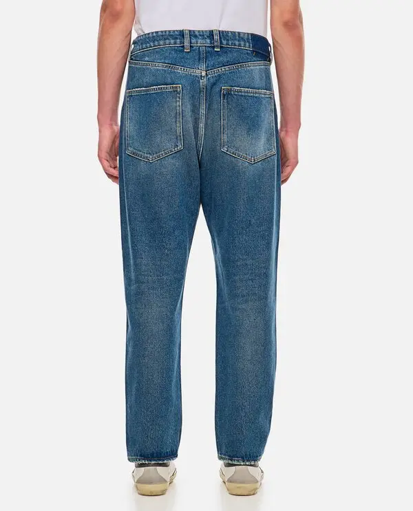 GOLDEN GOOSE Golden M's Happy Medium Stone Washed Denim