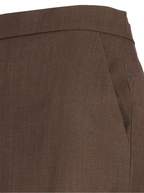 Max Mara Wool Gabardine Pencil Skirt