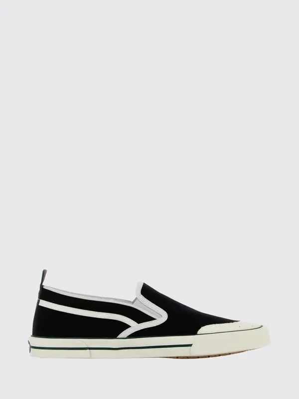 Gucci Abstract-pattern Canvas Slip-on Sneakers With Elasticated Inserts