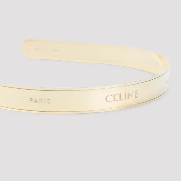 Celine Thin Headband - Silver