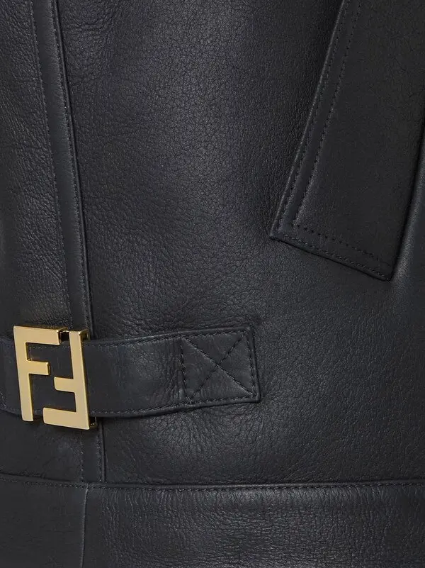 Fendi Sleeveless Sheepskin Jacket