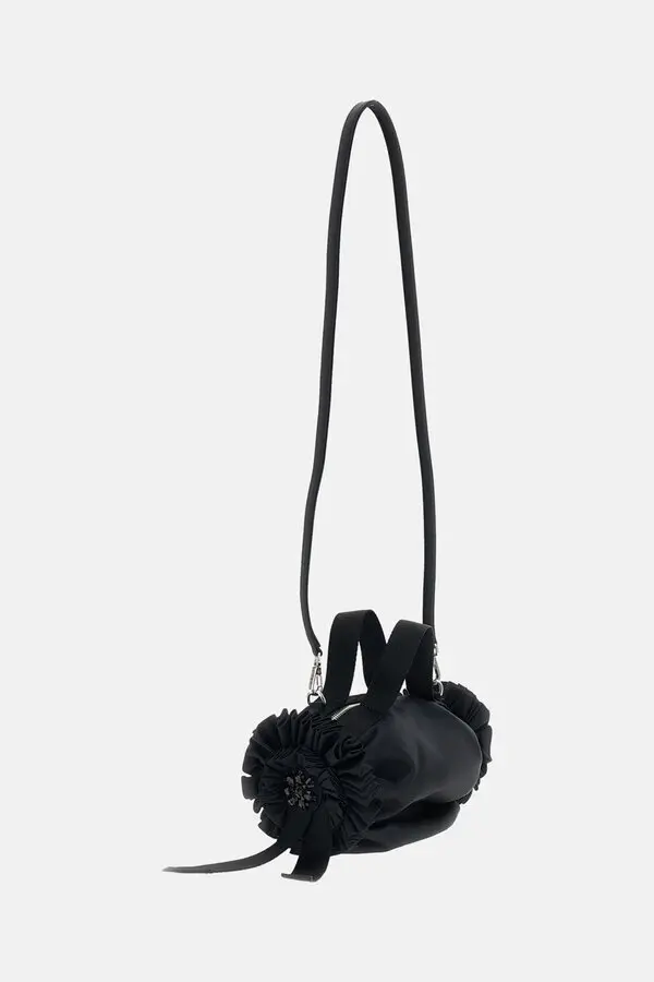 Simone Rocha Mini Double Ribbon Rosette Bag