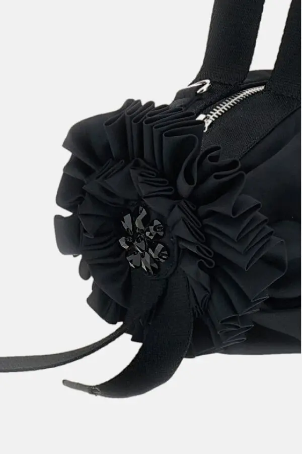 Simone Rocha Mini Double Ribbon Rosette Bag