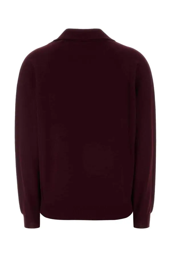 Miu Miu Virgin Wool Cardigan - Red