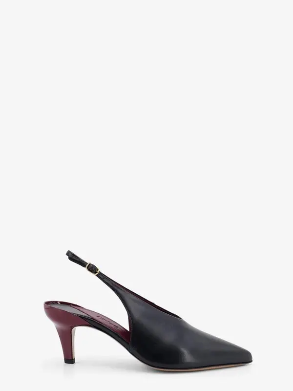Chloé Suzie Leather Pumps - Black