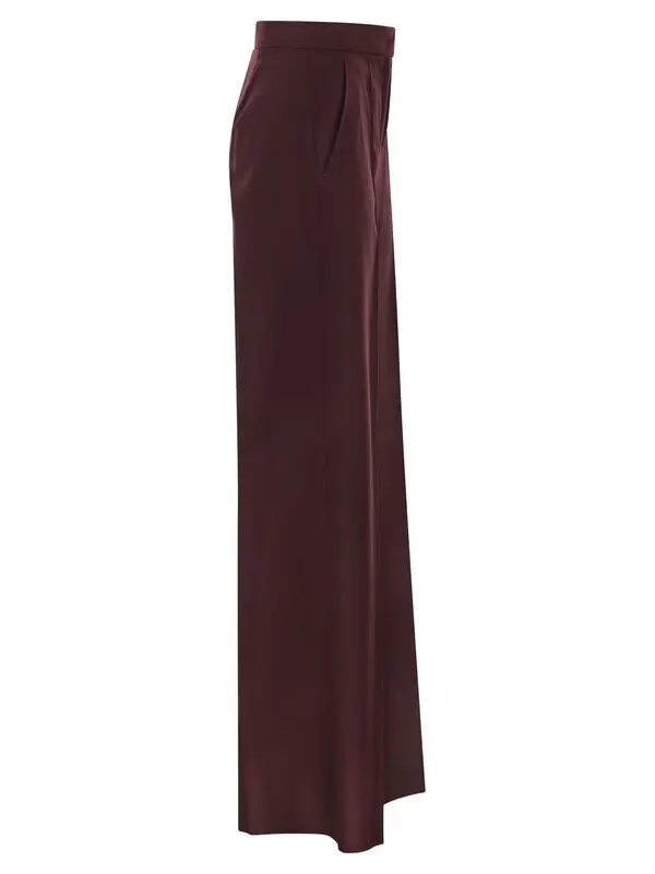Max Mara Mxmextra Tailored Stretch Virgin Wool Trousers