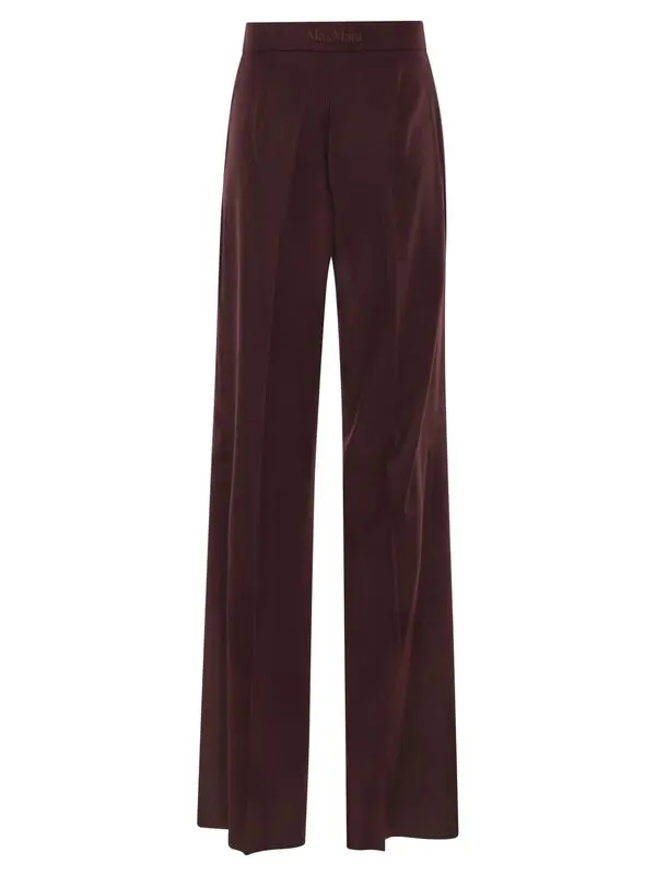Max Mara Tailored Stretch Virgin Wool Trousers - Multicolor