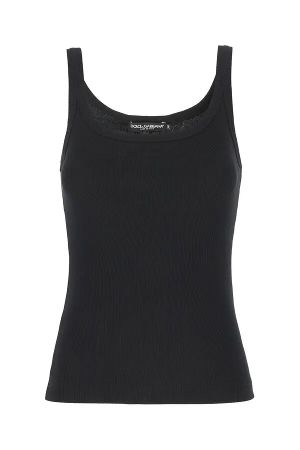Dolce & Gabbana Ribbed Tank Top - Multicolor
