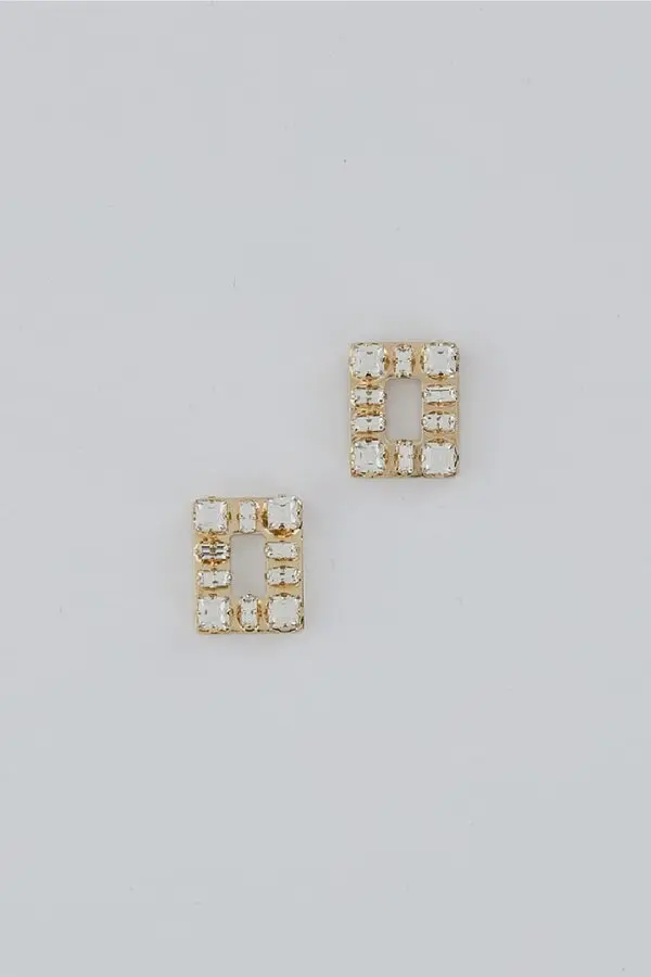 ROGER VIVIER Crystal Embellished Earrings - Multicolor