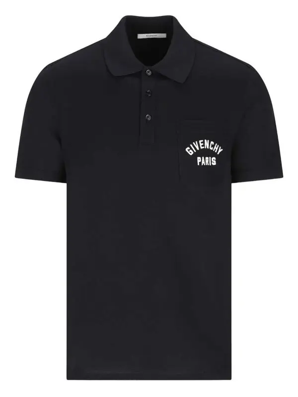 Givenchy Logo Polo - Blue