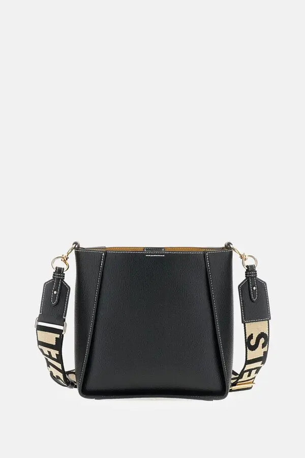 Stella McCartney Logo Crossbody Bag Grainy Alter Mat - Multicolor