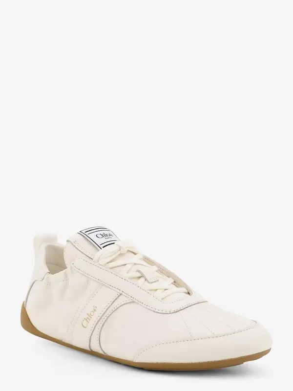 Chloé Leather Kick Sneakers - Multicolor