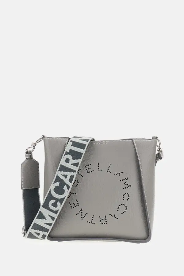 Stella McCartney Logo Crossbody Grainy Alter Mat Bag - Multicolor