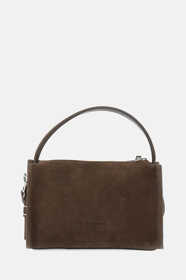 JW Anderson Loafer Small Suede Handbag - Multicolor