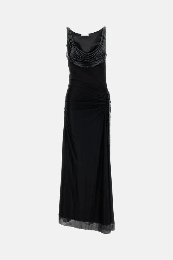 Rabanne Long Jersey Dress