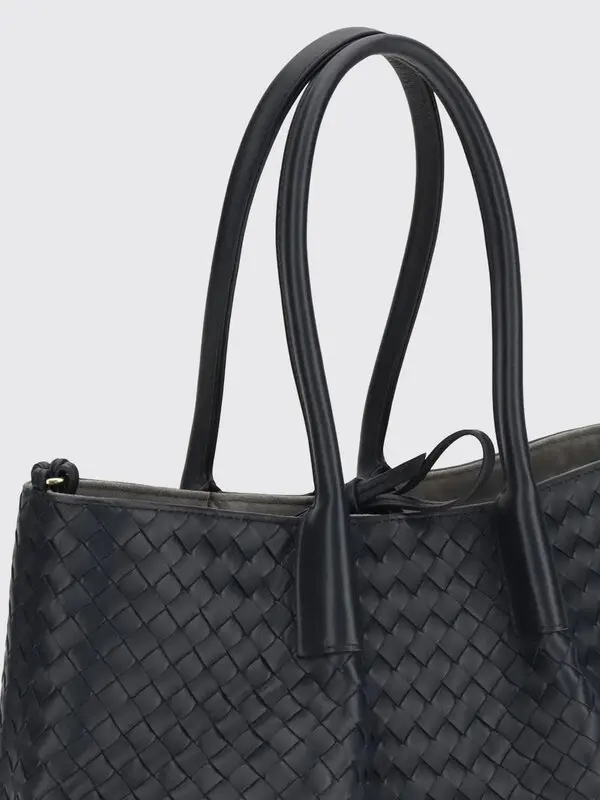 Bottega Veneta Pinacoteca Medium Woven Leather Bag - Blue