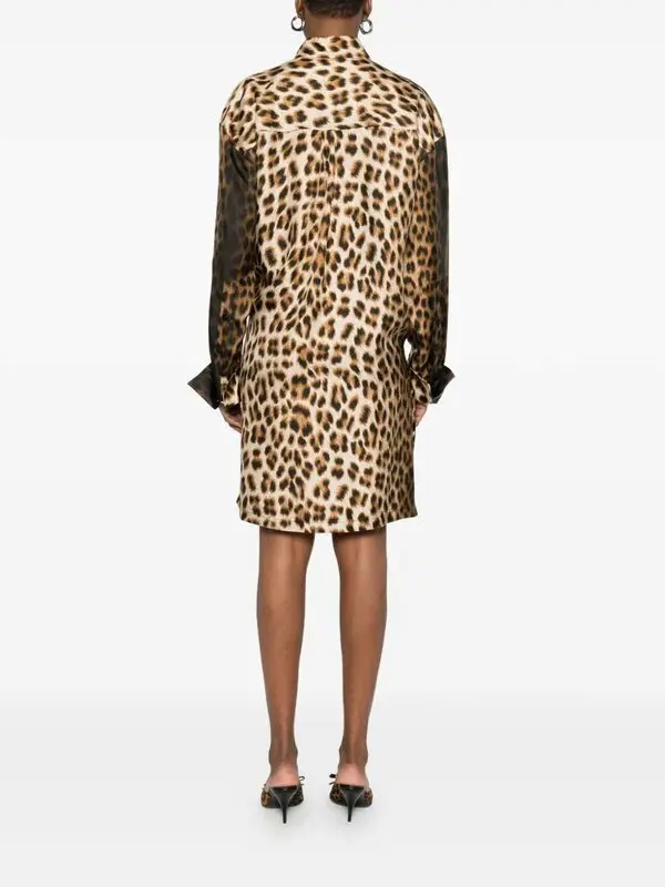 Sportmax Leopard Midi Dress
