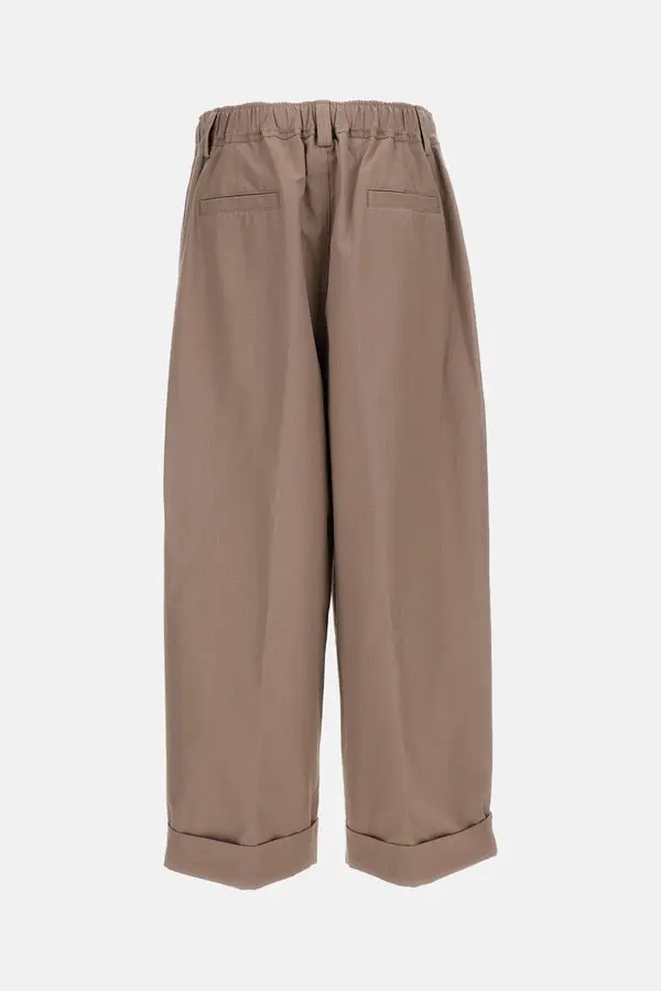 Marni Cotton Canvas Trousers - Multicolor