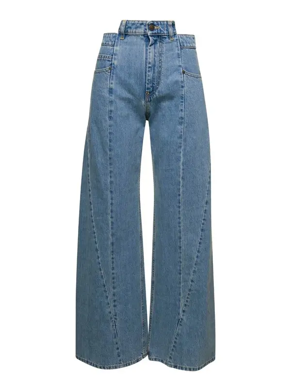 MAISON MARGIELA Asymmetric Jeans - Multicolor
