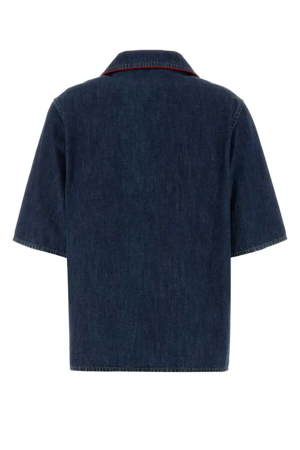 Valentino Garavani Denim Blouse