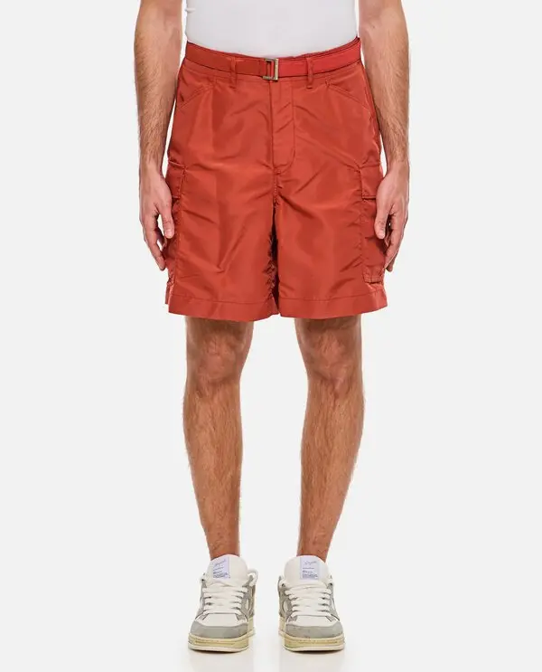 Sacai Short Cargo Shorts - Multicolor