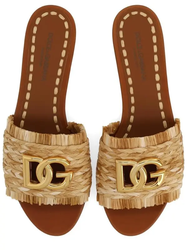 Dolce & Gabbana Logo Sandal