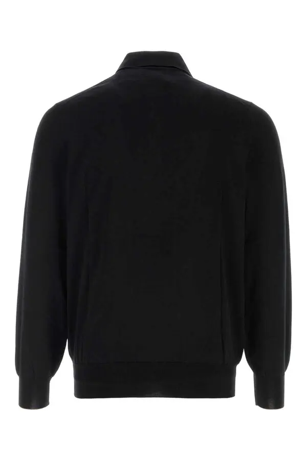 Brunello Cucinelli Cotton Polo Shirt - Black