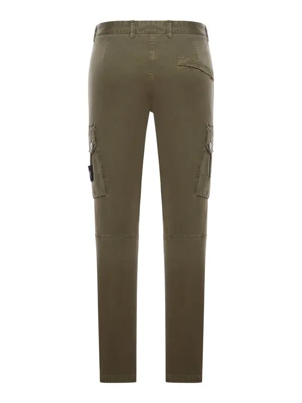 Stone Island Compass Logo Cargo Pants
