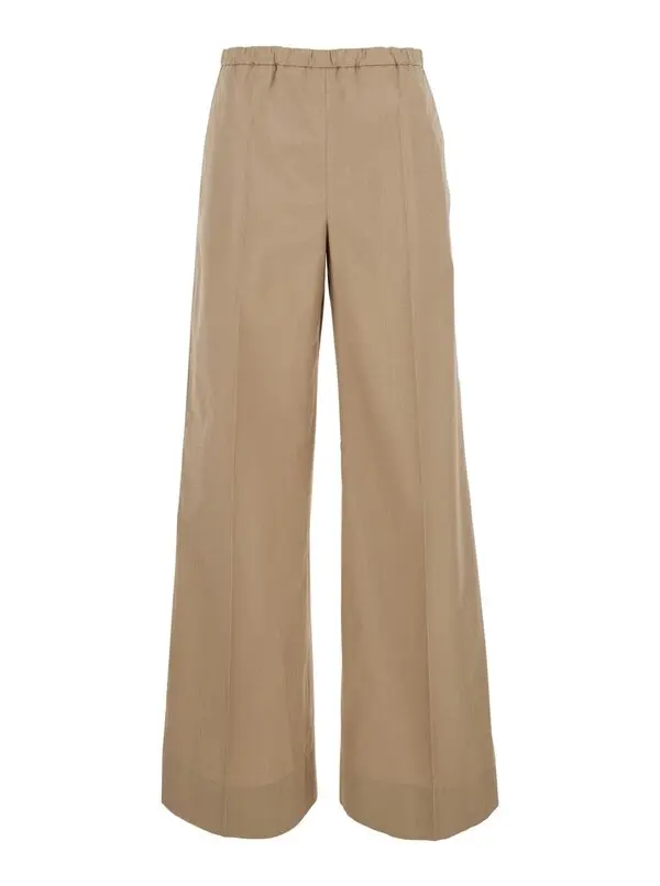 Moncler Cotton Elasticated Waist Pants - Multicolor