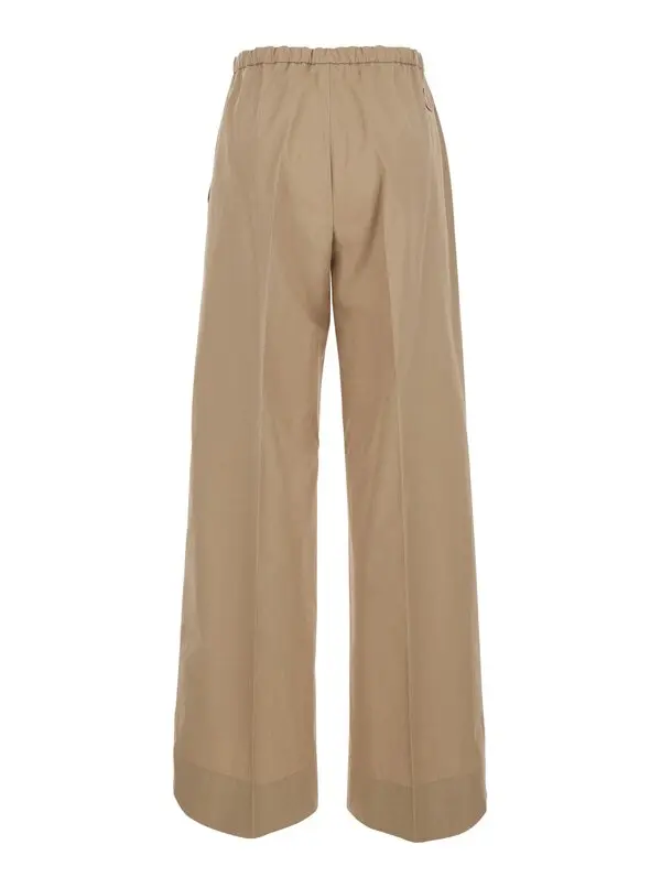 Moncler Cotton Elasticated Waist Pants
