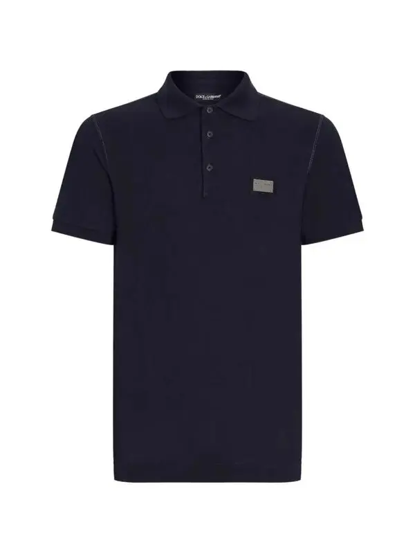Dolce & Gabbana Polo Shirt With Applique