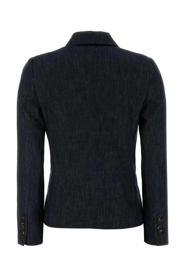 Brunello Cucinelli Dark Denim Blazer