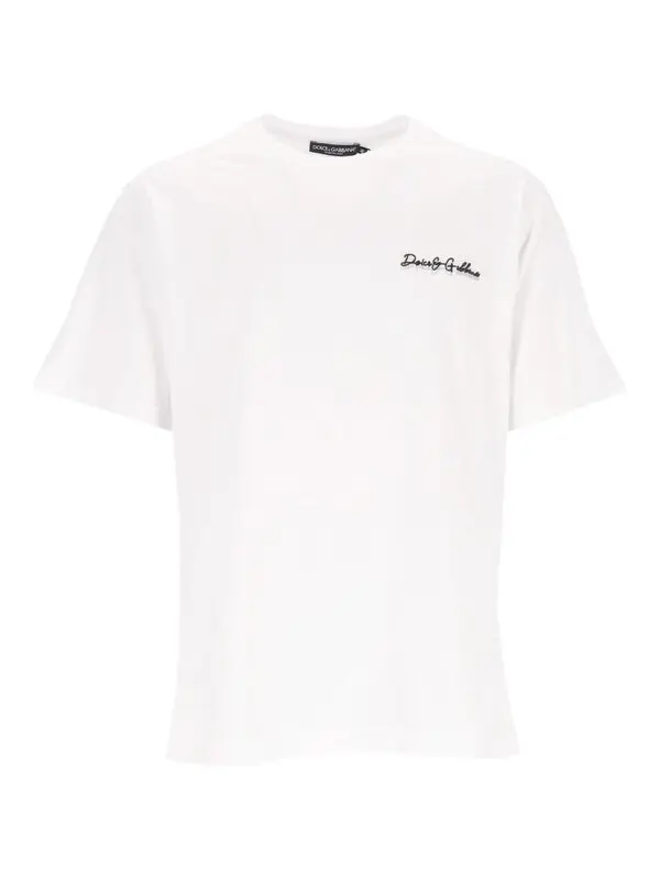 Dolce & Gabbana T-shirt With Signature
