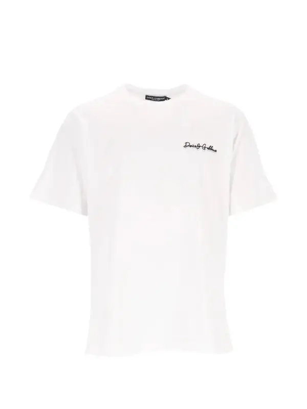 Dolce & Gabbana T-shirt With Signature
