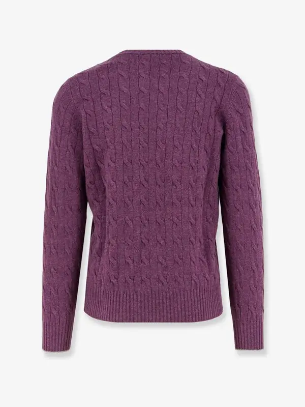 Brunello Cucinelli Cable Knit Cashmere Sweater - Cream