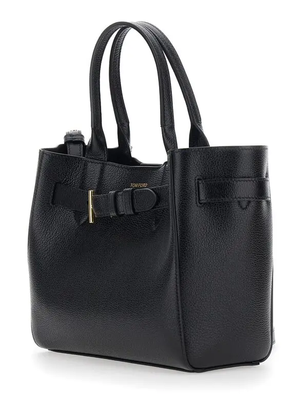 TOM FORD Audrey Piccola Grained Leather Handbag - Multicolor