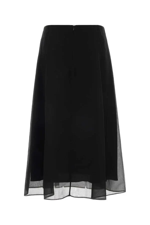 Brunello Cucinelli Silk Skirt