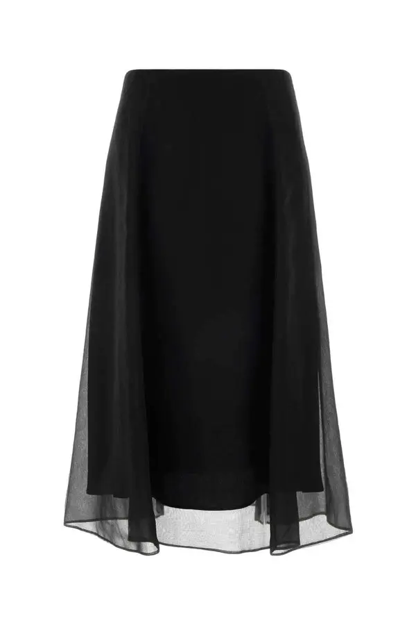Brunello Cucinelli Silk Skirt