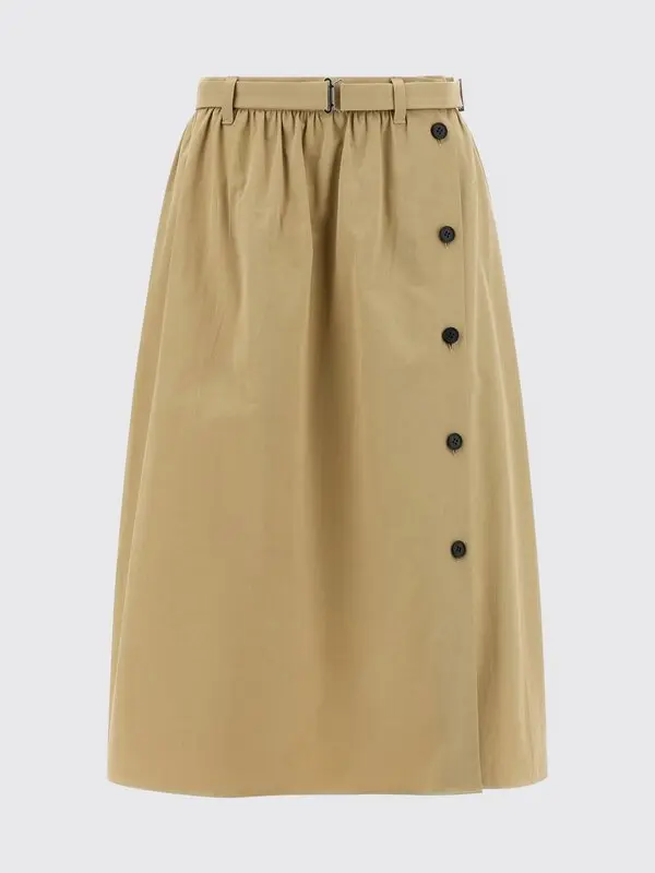 Prada Cotton Midi Skirt