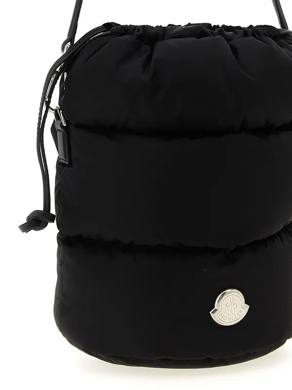 Moncler Caradoc' Bucket Bag - Black