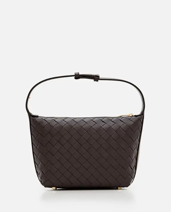 Bottega Veneta Mini Wallace Leather Shoulder Bag