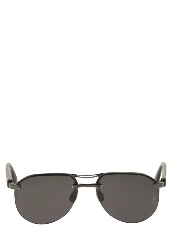 Brunello Cucinelli Titanium Sunglasses - Black