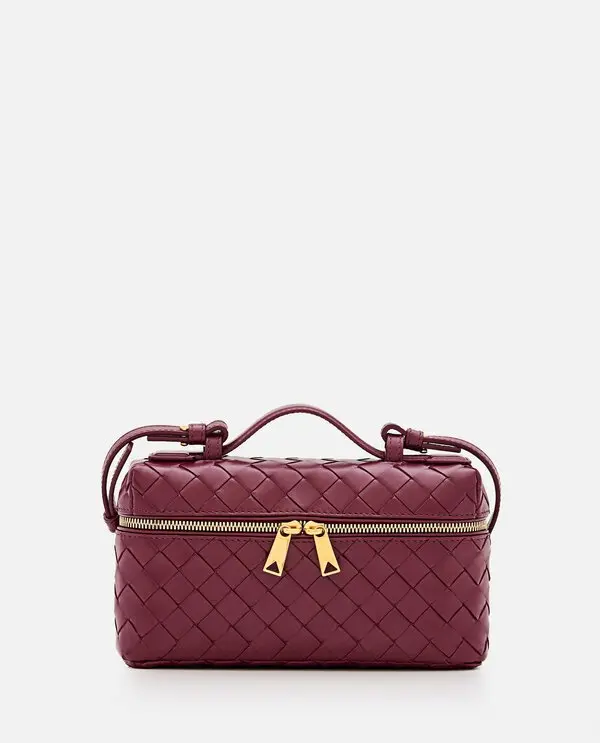 Bottega Veneta Intrecciato Vanity Case Bag - Multicolor