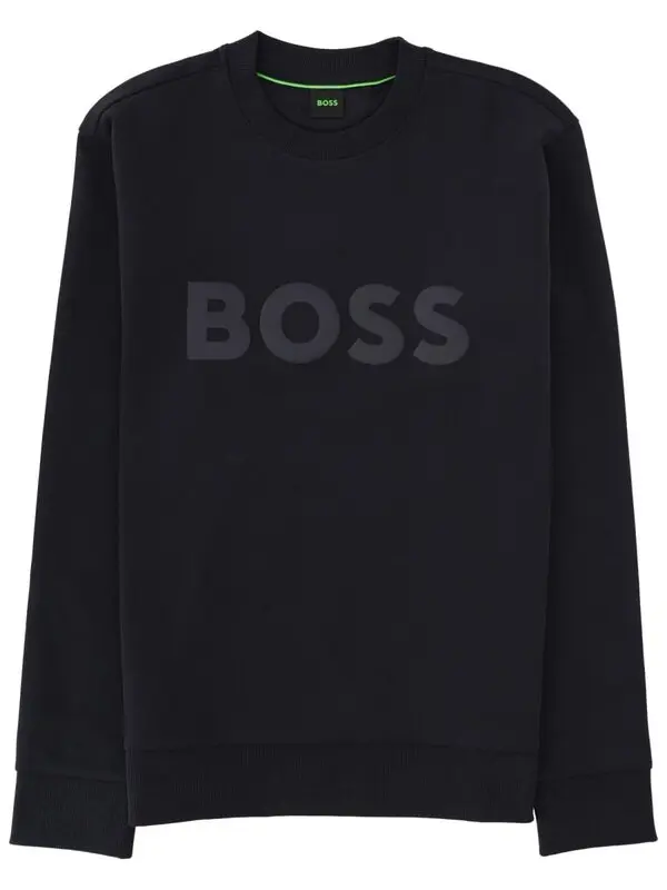 BOSS Sweatshirt With Logo - Blue