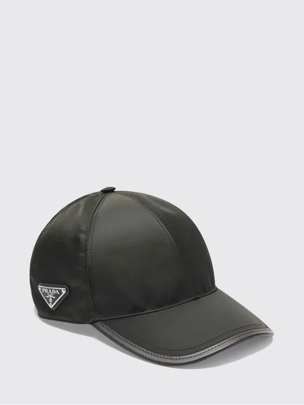 Prada Technical Fabric Baseball Cap - Green