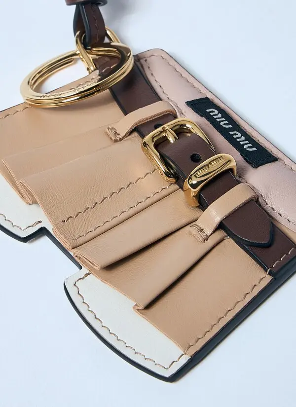 Miu Miu Leather Skirt Keyring