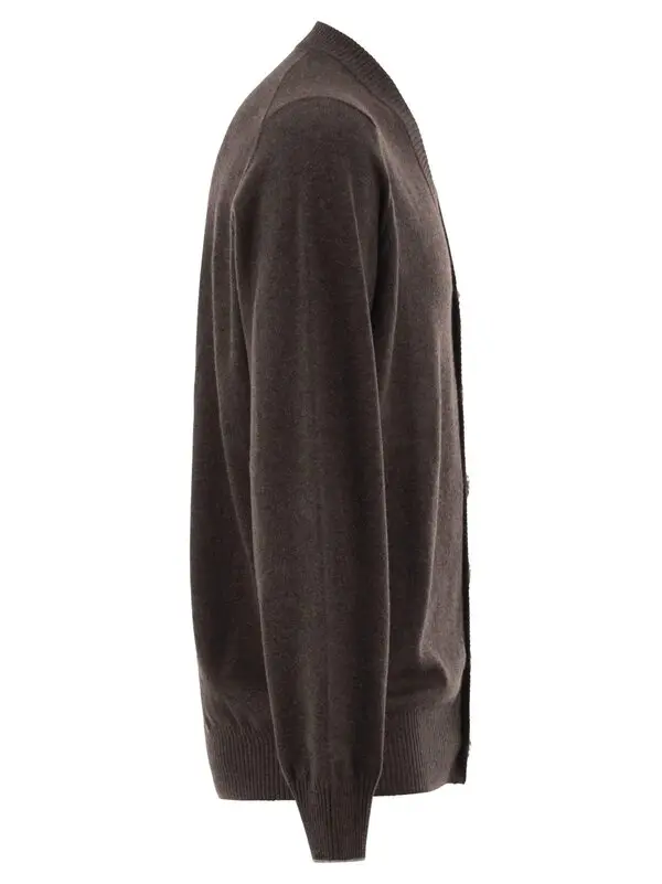 Brunello Cucinelli Cashmere Cardigan - Brown